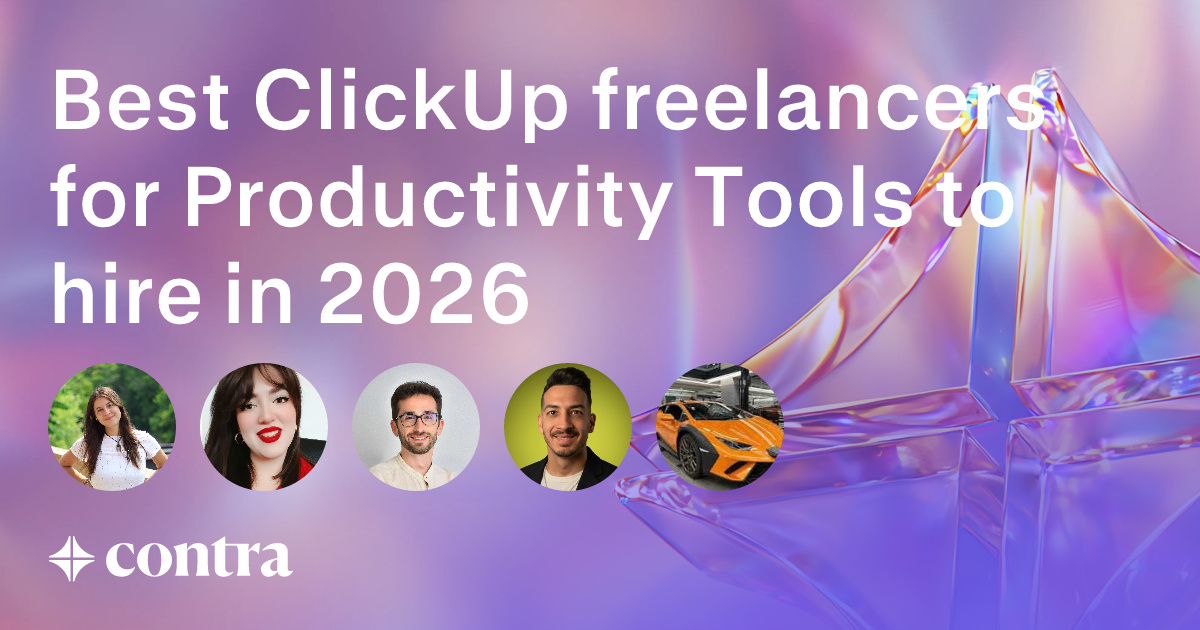 ClickUp freelancers for Productivity Tools