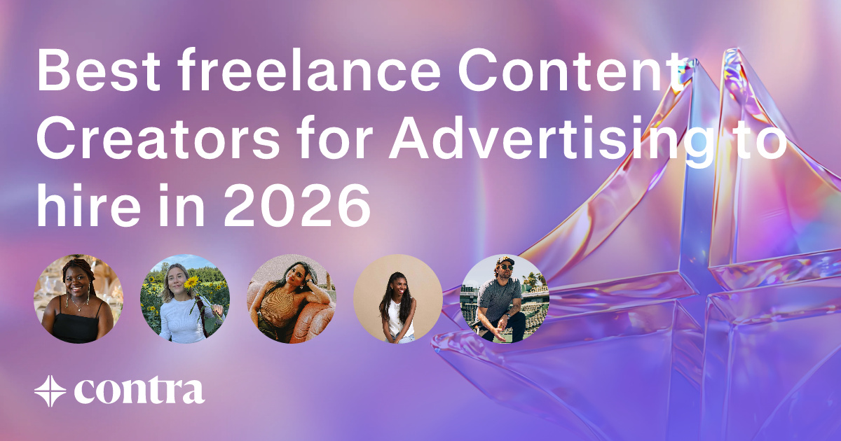 Content Creation freelancers for Advertising