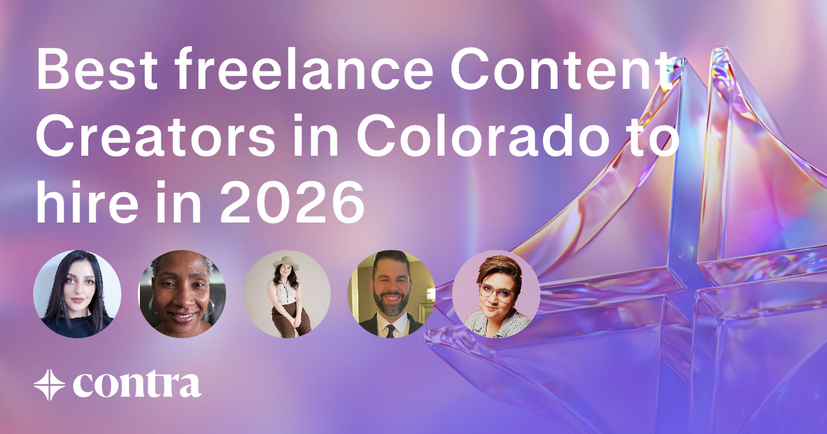 Content Creation freelancers in Colorado