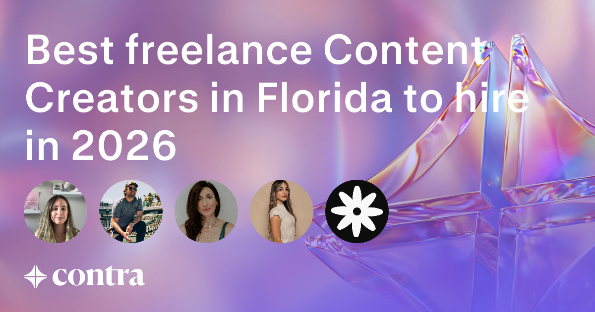 Content Creation freelancers in Florida
