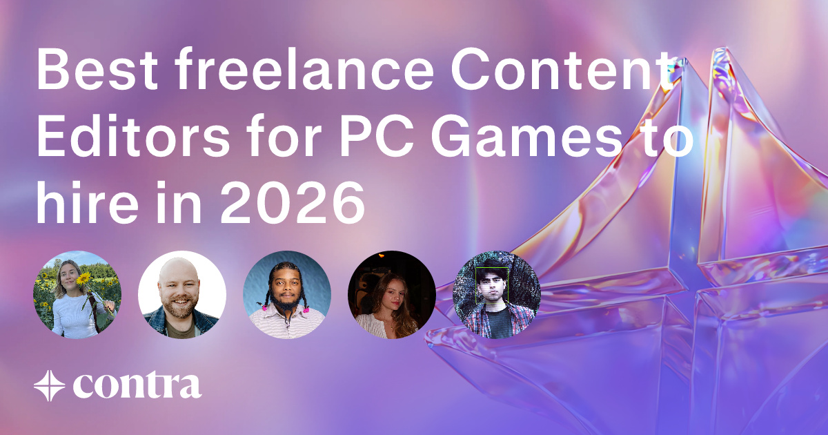 Content Editing freelancers for PC Games