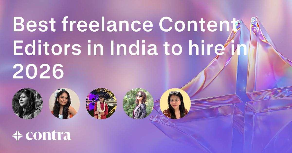 Content Editing freelancers in India