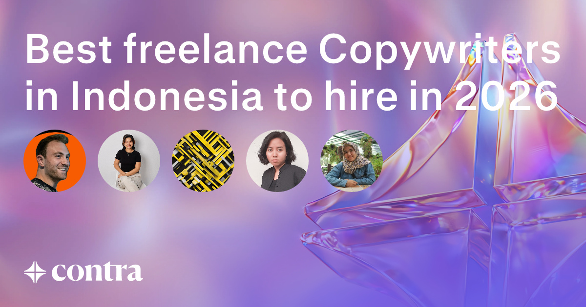 Copywriting freelancers in Indonesia