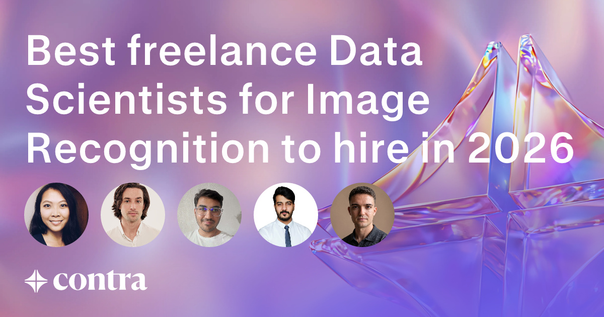 Data Science freelancers for Image Recognition