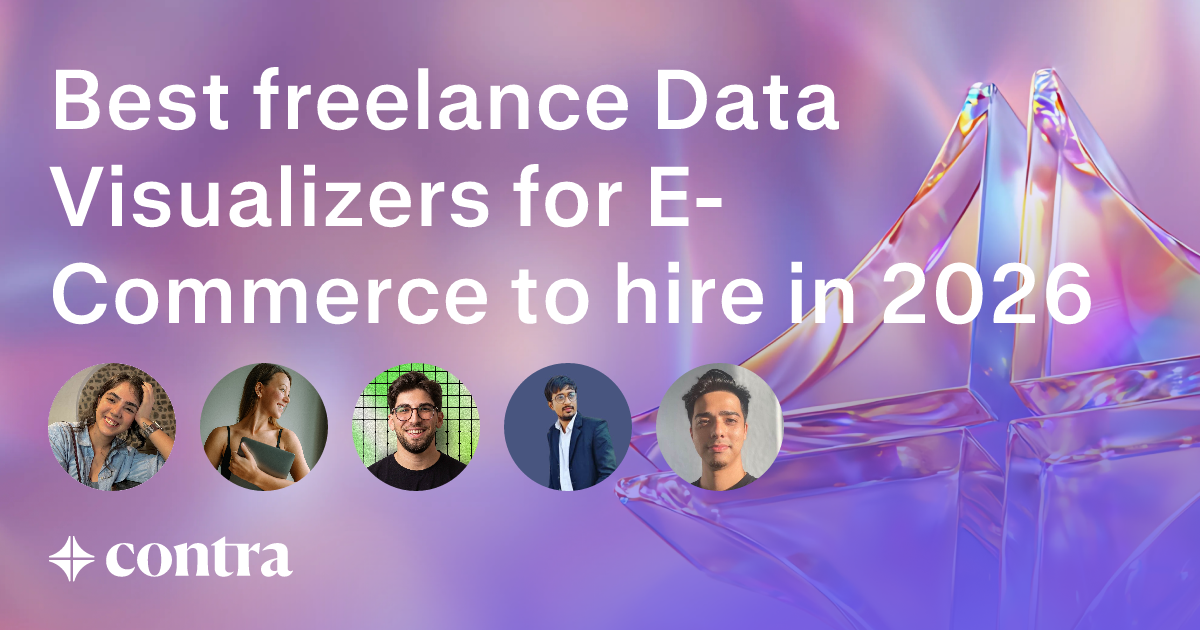 Data Visualization freelancers for E-Commerce