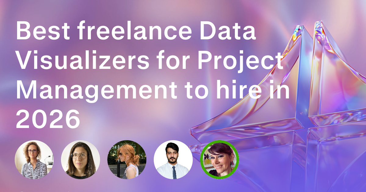 Data Visualization freelancers for Project Management