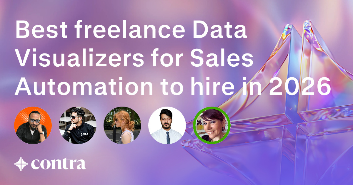 Data Visualization freelancers for Sales Automation