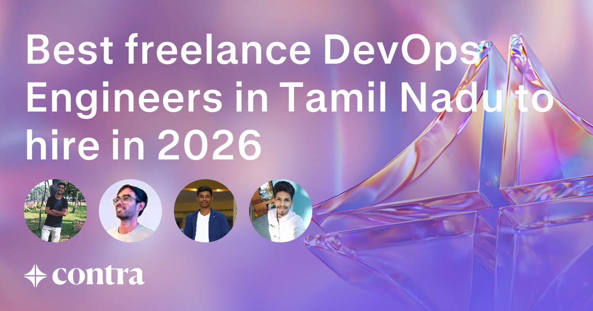 Best freelance DevOps Engineers in Tamil Nadu to hire in 2025