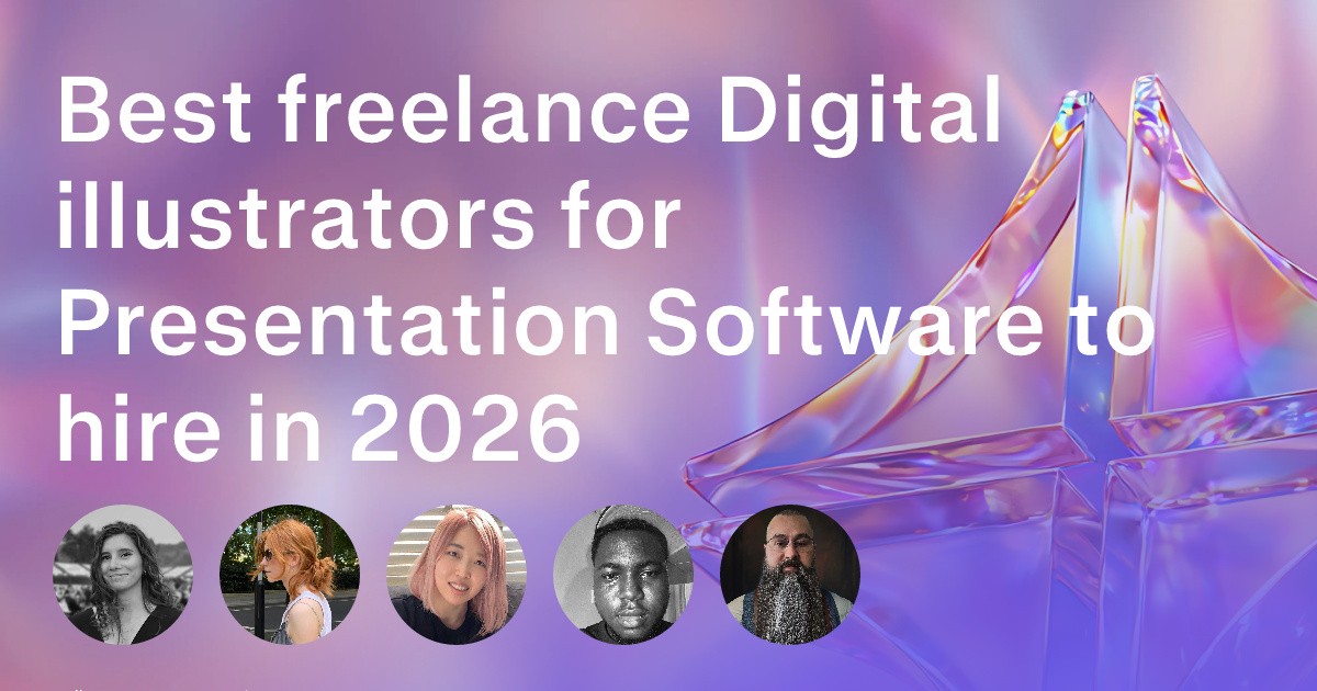 Digital illustration freelancers for Presentation Software