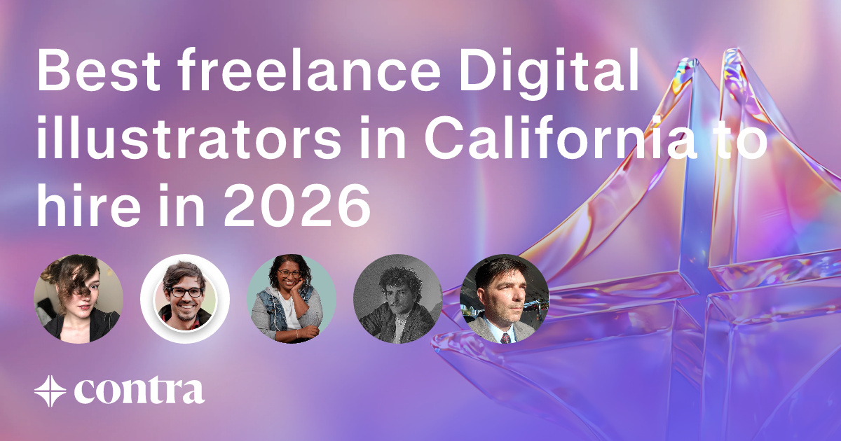 Digital illustration freelancers in California