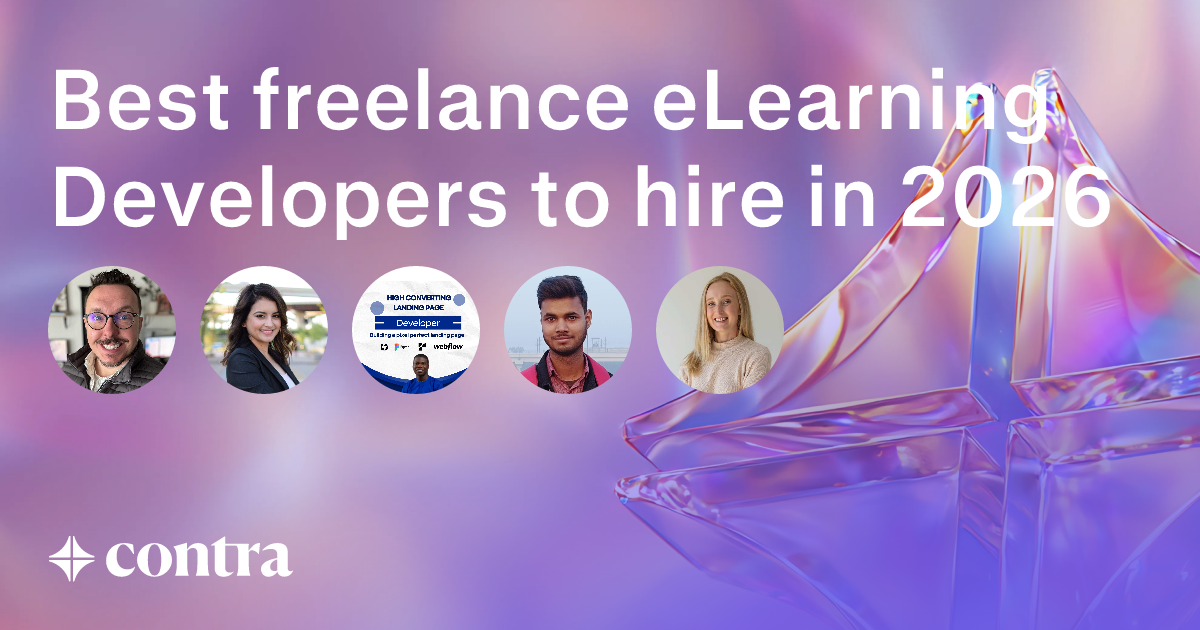 Best freelance eLearning Developers to hire in 2025