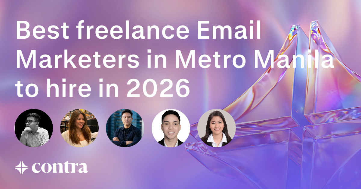 Best freelance Email Marketers in Metro Manila to hire in 2025