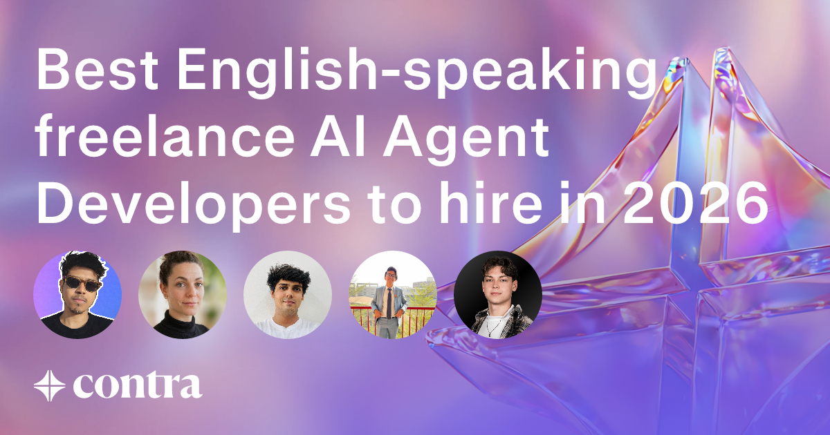 English-speaking AI Agent Development freelancers