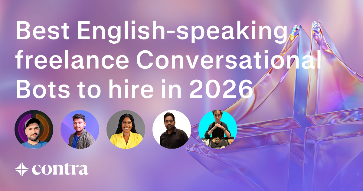 English-speaking Conversational Bot freelancers
