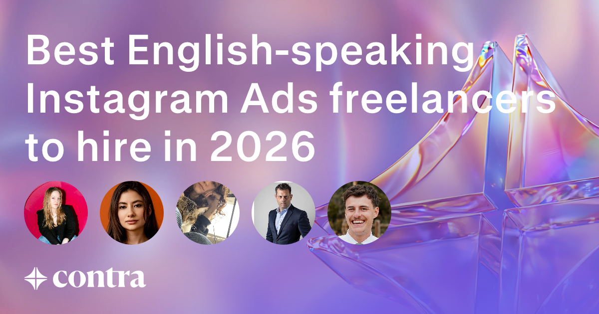 English-speaking Instagram Ads freelancers