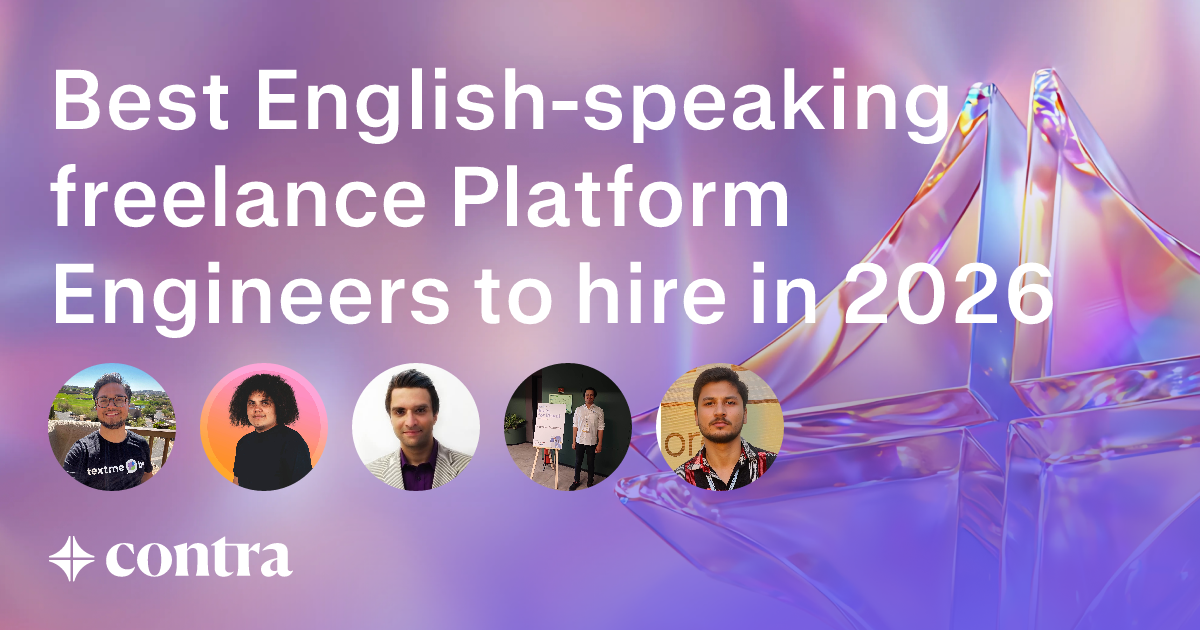 Best English-speaking freelance Platform Engineers to hire in 2025