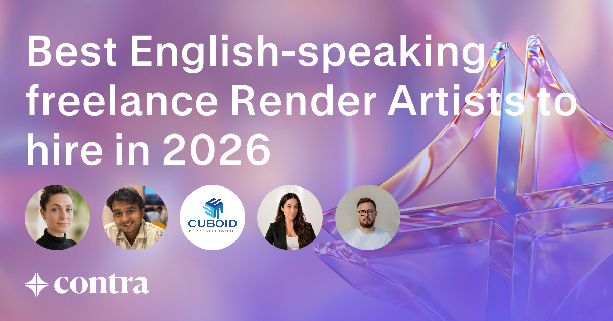 English-speaking Rendering freelancers