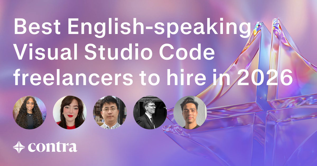 English-speaking Visual Studio Code freelancers