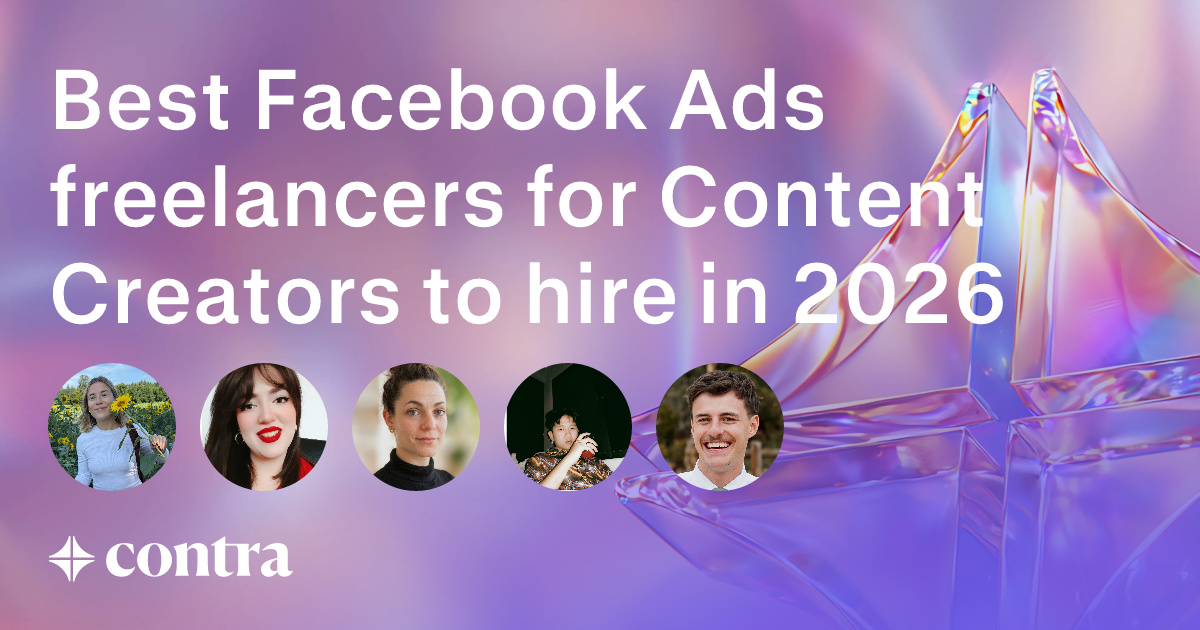 Facebook Ads freelancers for Content Creators