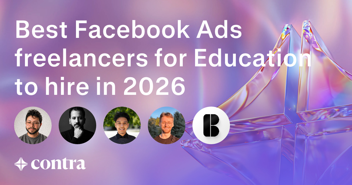 Facebook Ads freelancers for Education