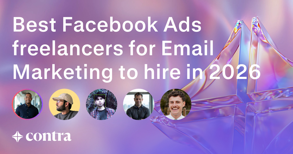 Facebook Ads freelancers for Email Marketing