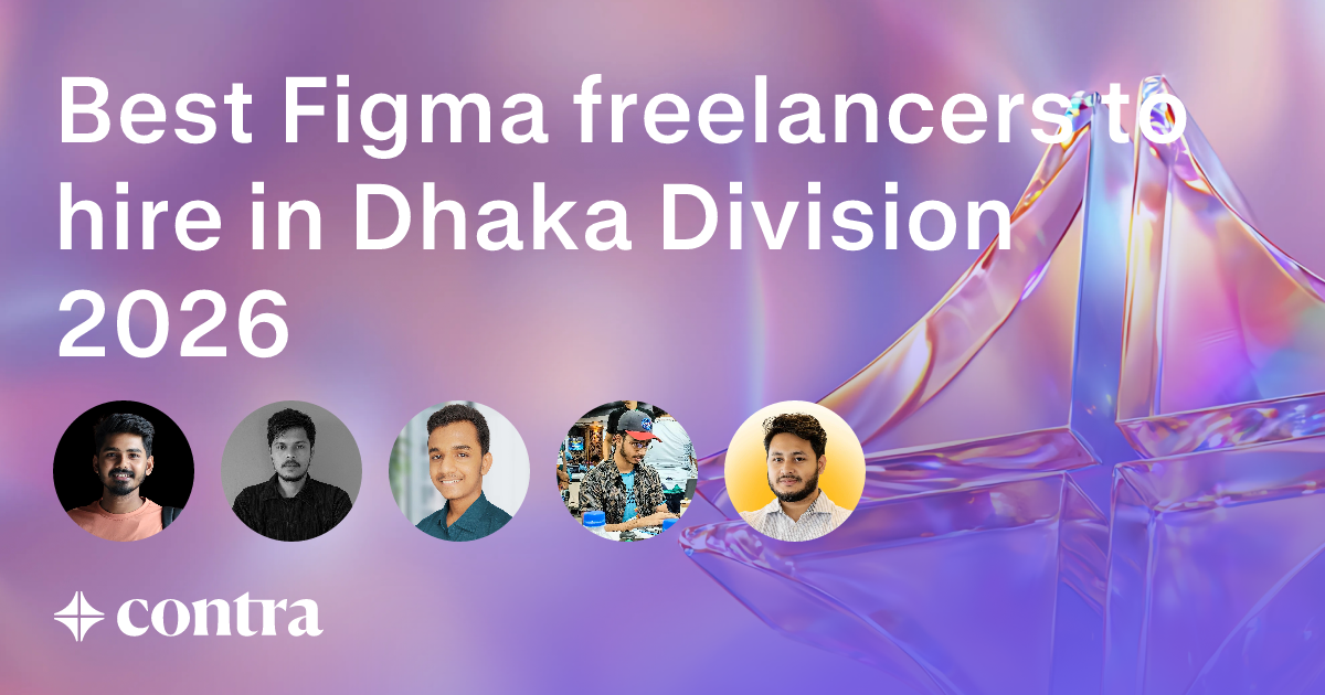 Figma freelancers in Dhaka Division