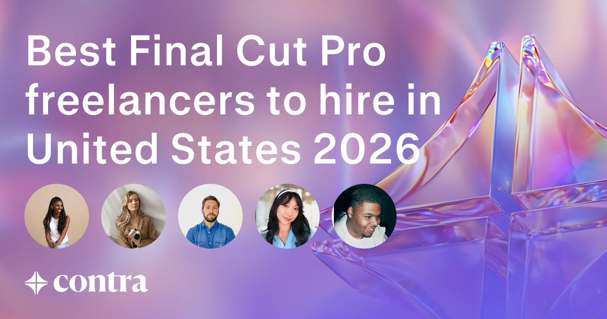 Best Final Cut Pro freelancers to hire in United States 2025