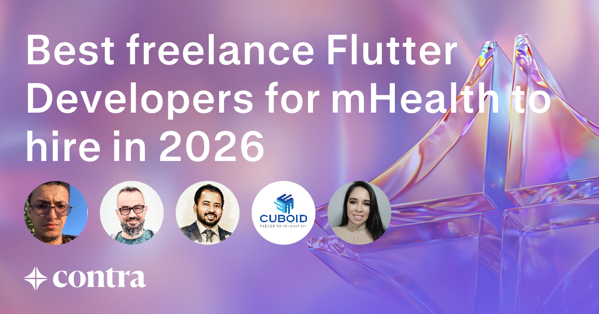 Best freelance Flutter Developers for mHealth to hire in 2025