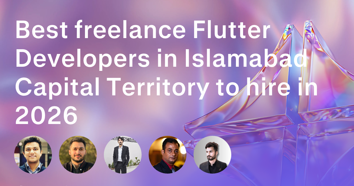 Flutter Development freelancers in Islamabad Capital Territory