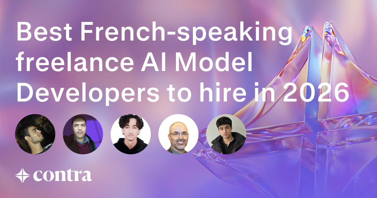 French-speaking AI Model Development freelancers