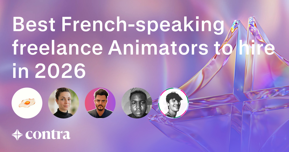 French-speaking Animation freelancers