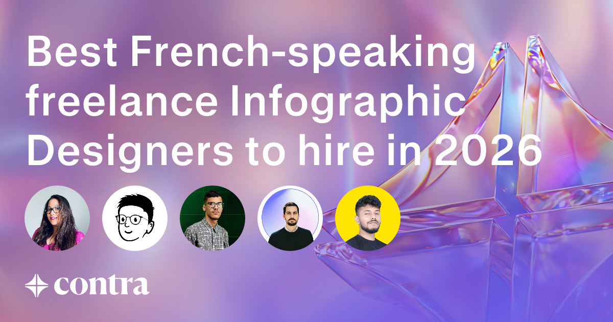 French-speaking Infographic Design freelancers