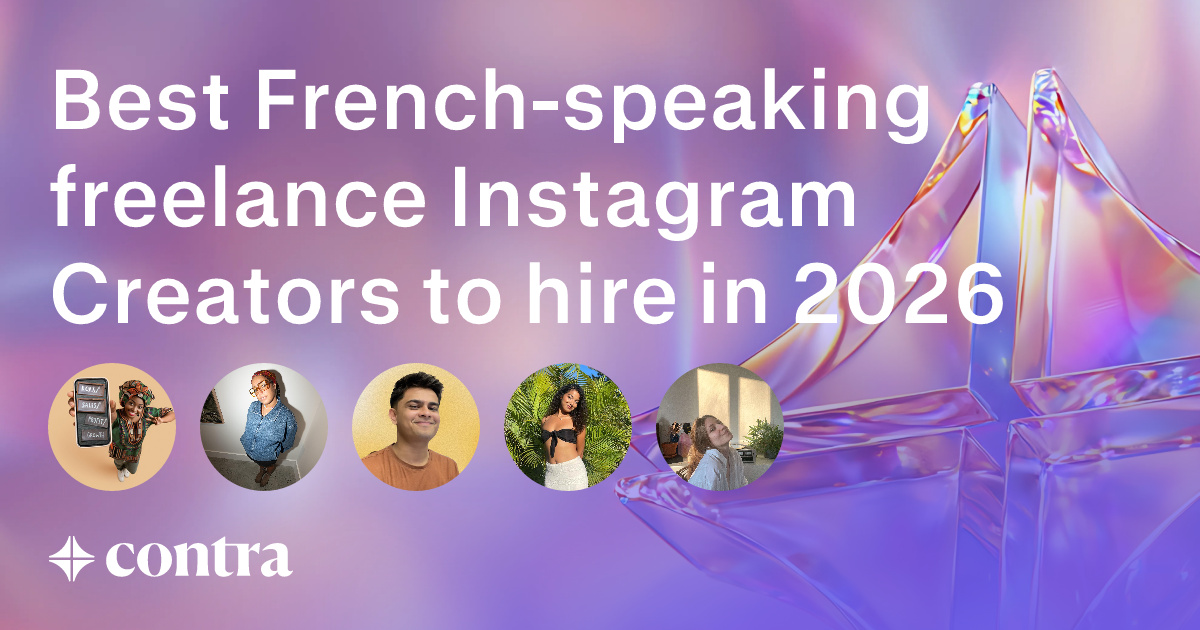 French-speaking Instagram Creation freelancers