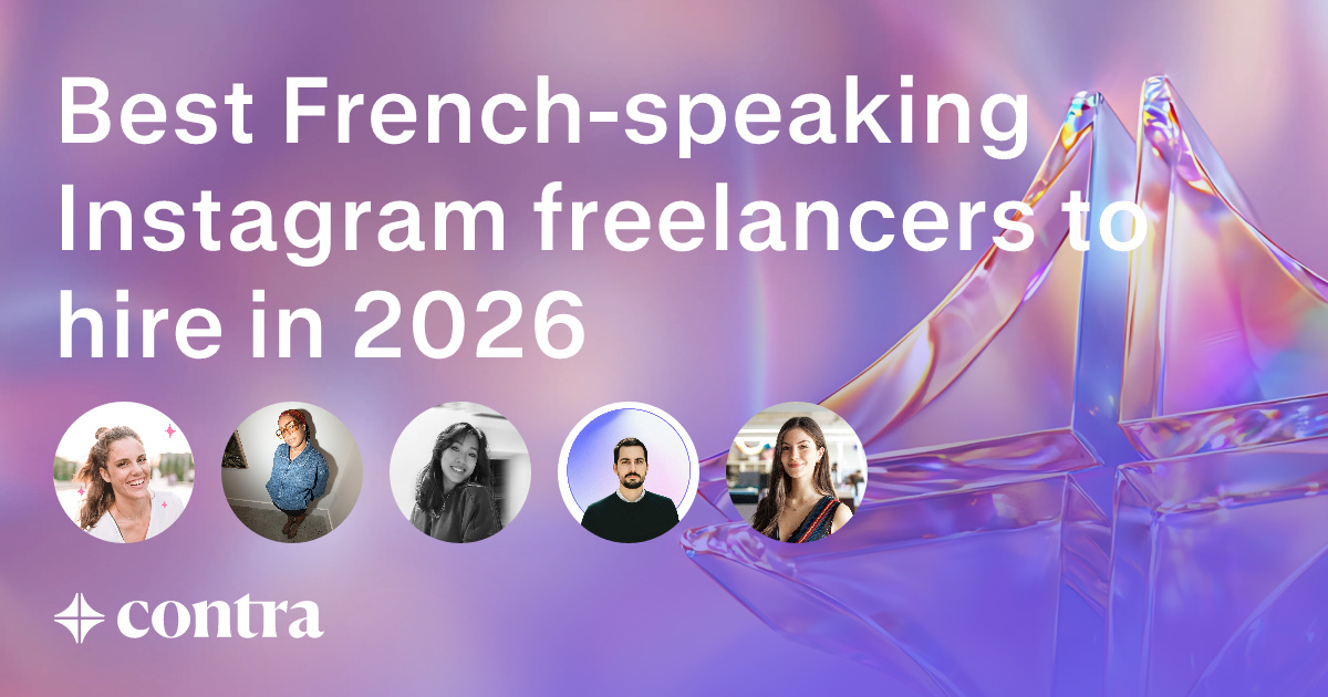 French-speaking Instagram freelancers