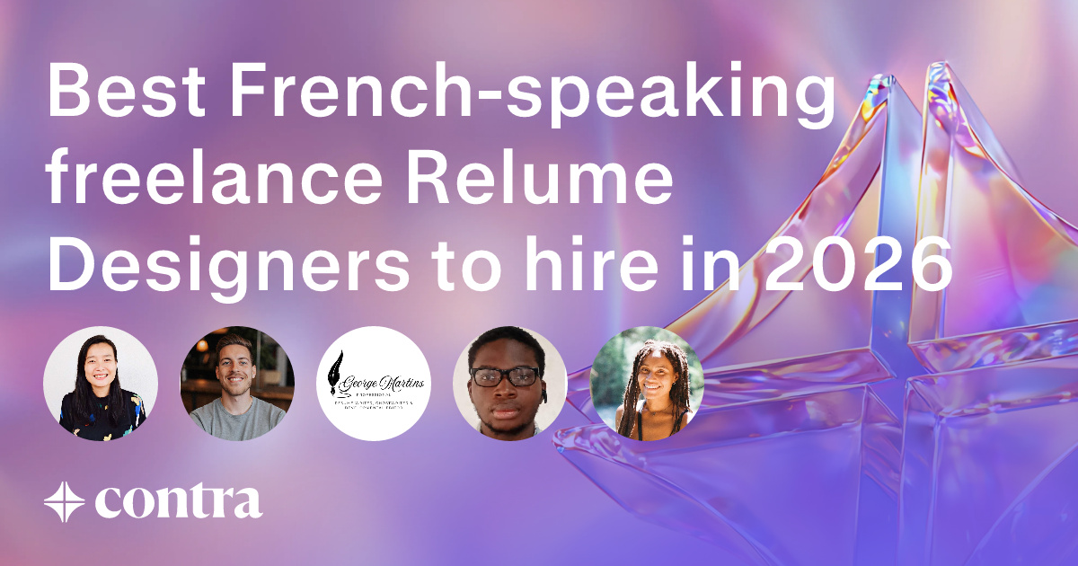 French-speaking Relume Design freelancers