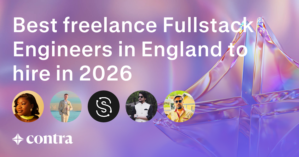 Full Stack Development freelancers in England