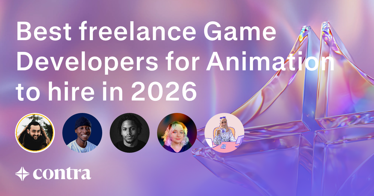 Best freelance Game Developers for Animation to hire in 2025