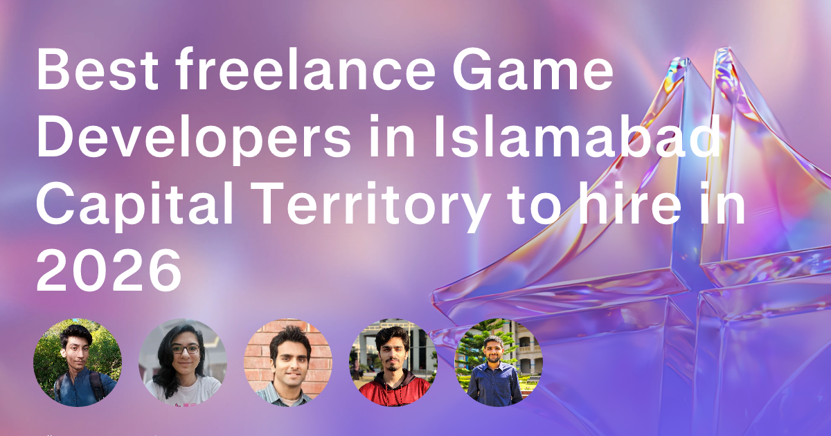 Best freelance Game Developers in Islamabad Capital Territory to hire ...