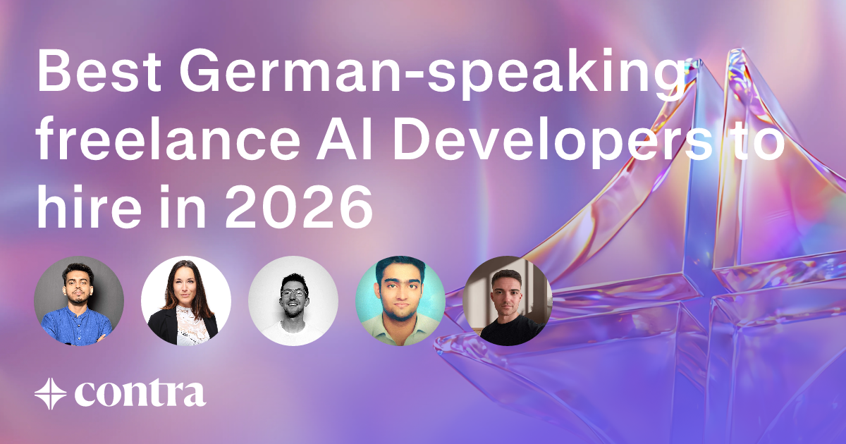 Best German-speaking freelance AI Developers to hire in 2025