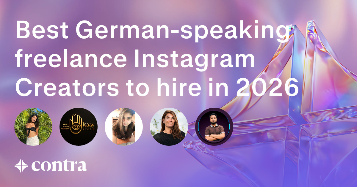 German-speaking Instagram Creation freelancers