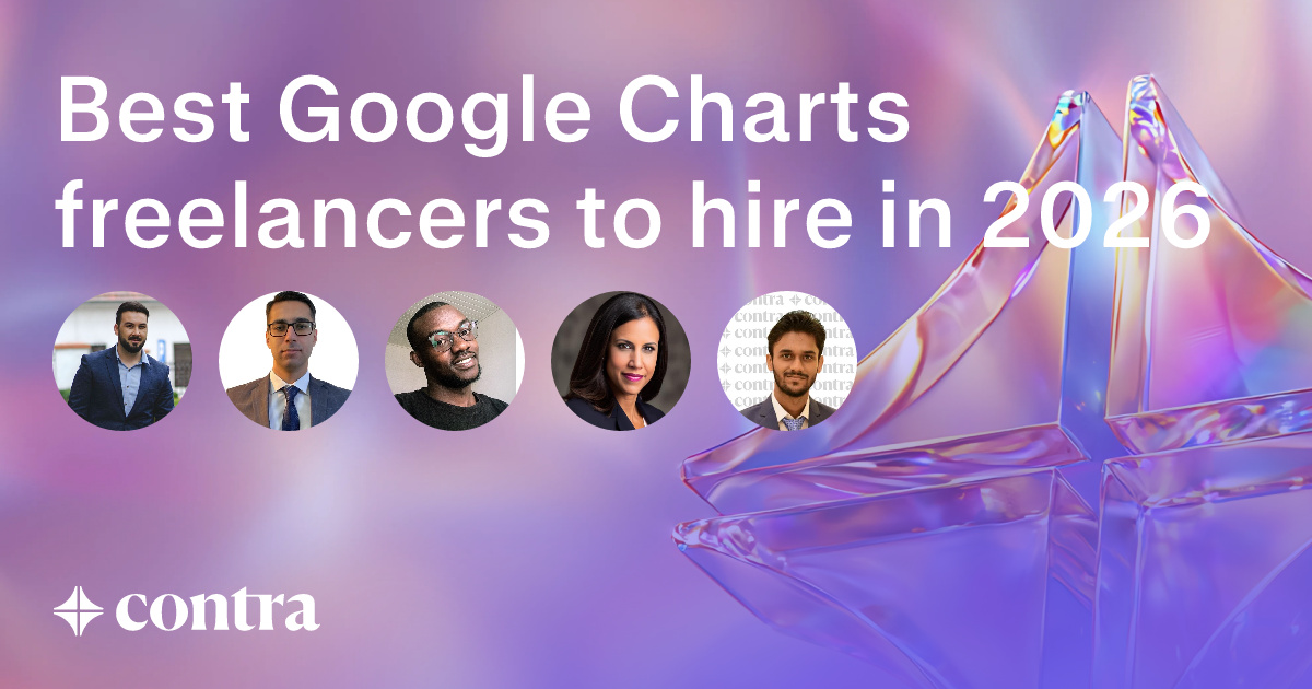 Google Charts freelancers