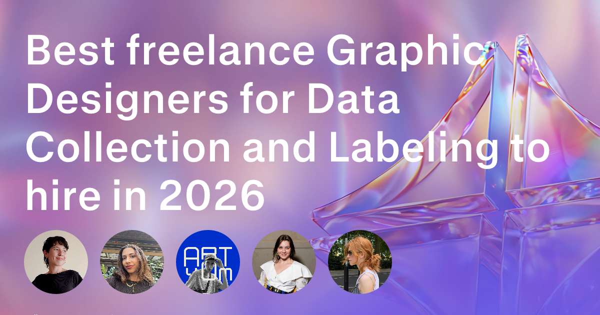Graphic Design freelancers for Data Collection and Labeling
