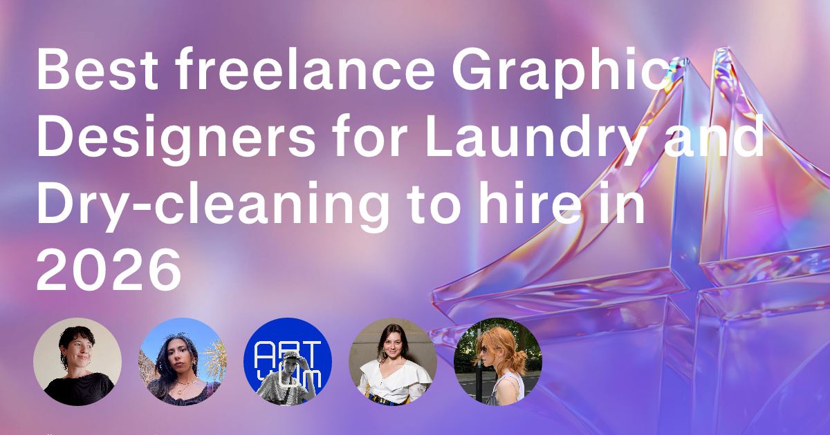 Graphic Design freelancers for Laundry and Dry-cleaning