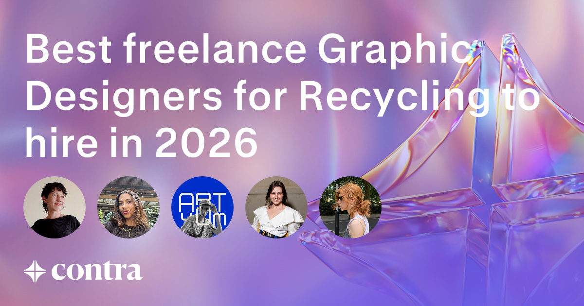 Graphic Design freelancers for Recycling
