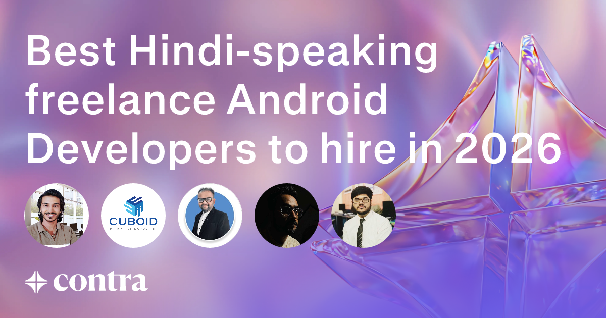 Best Hindi-speaking freelance Android Developers to hire in 2025