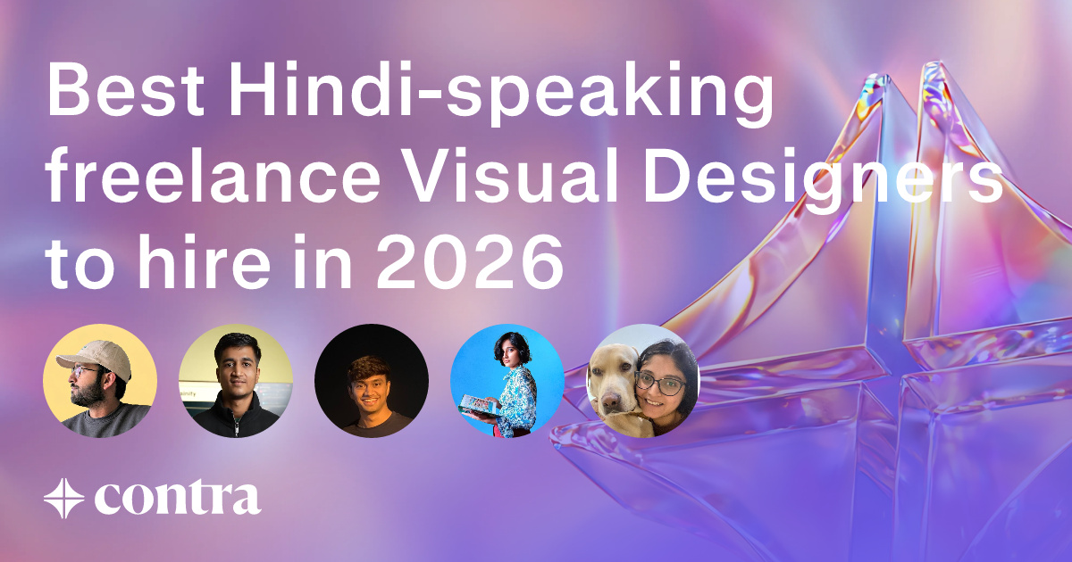 Hindi-speaking Visual Design freelancers