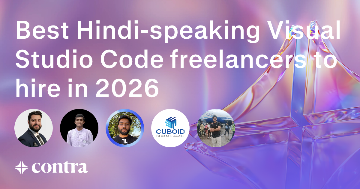 Hindi-speaking Visual Studio Code freelancers