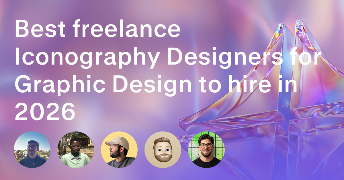 Iconography Design freelancers for Graphic Design