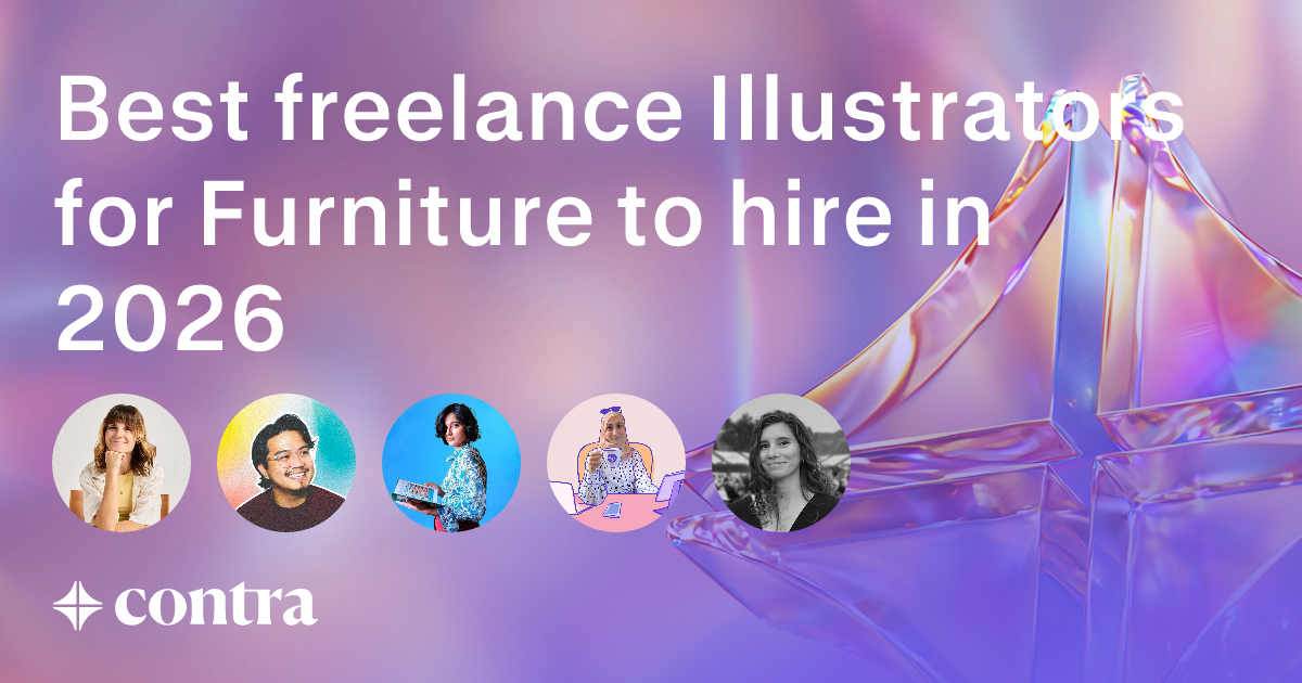 Illustration freelancers for Furniture
