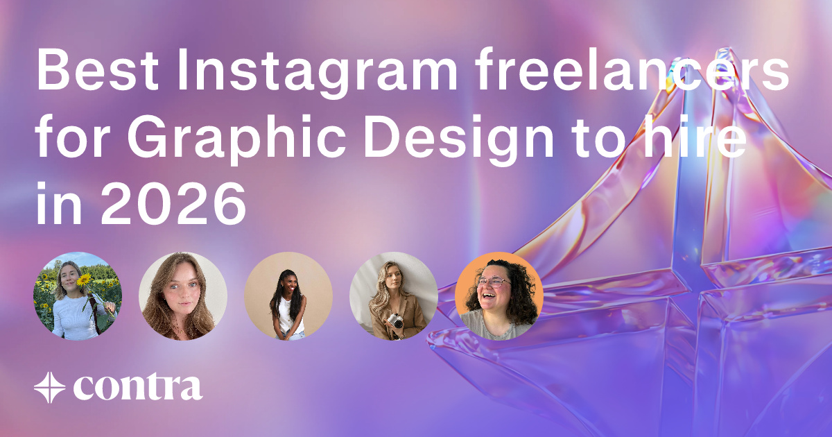 Instagram freelancers for Graphic Design